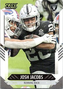 2021 score #226 josh jacobs las vegas raiders nm-mt nfl football