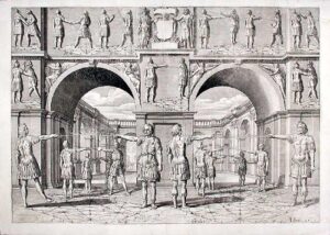 plate from ‘academie de l’espee’