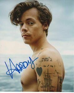 harry styles of one direction reprint signed autographed 8×10 photo rp