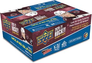 2020-21 upper deck extended series hockey factory sealed 24 pack box – upper deck hockey cards