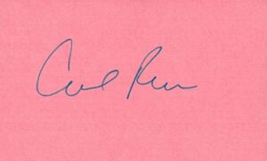 rob reiner actor comedian director movie autographed signed index card jsa coa