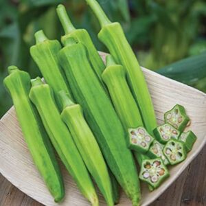 Burpee Baby Bubba Okra Seeds 60 seeds