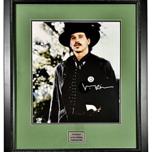 VAL KILMER Autographed SIGNED 16 x 20 TOMBSTONE PHOTO Framed Doc Holliday BECKETT CERTIFIED AUTHENTIC K14031