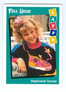 full house trading card 1991 impel laffs #9 jodi sweetin stephanie tanner