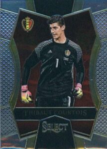 2016 panini select mezzanine #131 thibaut courtois belgium soccer card