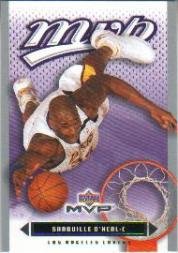 2003 upper deck mvp silver basketball card (2003-04) #73 shaquille o’neal