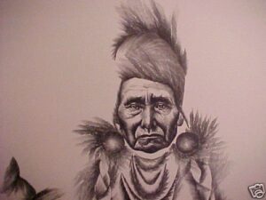 marisol escobar orig.litho ~chief joseph special 1980