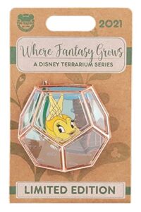 disney pin – 2021 – where fantasy grows – terrarium – pinocchio – cleo