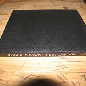 Roger Brown Sketchbook 1982 Signed