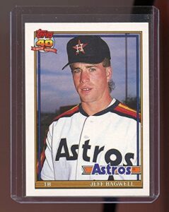 1991 topps traded #4t jeff bagwell houston astros rookie card