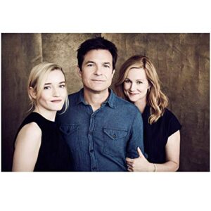 ozark julia garner as ruth langmore jason bateman as martin byrde and laura linney as wendy byrde 8 x 10 inch photo