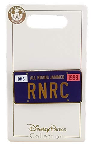 Disney Pin - Rock'n Roller Coaster - RNRC - License Plate