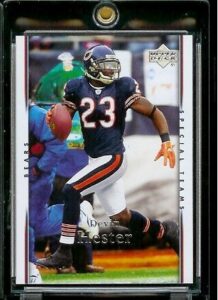 2007 upper deck football card #31 devin hester