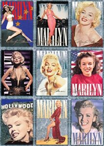 marilyn monroe series 1 1993 sports time complete base card set of 100 movie norma jean