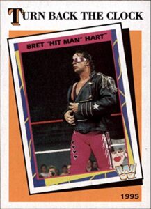 2016 topps heritage wwe turn back the clock #14 bret hit man hart