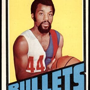 1972 Topps # 120 Archie Clark Baltimore Bullets (Wizards) (Basketball Card) EX Bullets (Wizards) Minnesota