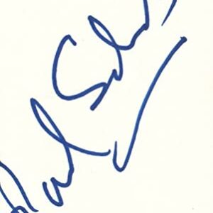 Paul Schrader Veteran Director Movie TV Autographed Signed Index Card JSA COA