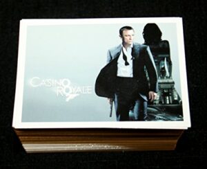 2014 james bond archives trading cards casino royale set 1-99 rittenhouse archives