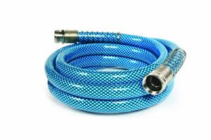 camco 10ft premium drinking water hose – lead and bpa free, anti-kink design, 20% thicker than standard hoses 5/8″inside diameter (22823) , blue