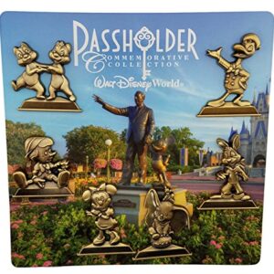 Disney Pin - WDW - Annual Passholder – Gold Statues