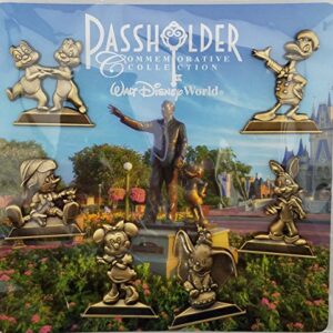 Disney Pin - WDW - Annual Passholder – Gold Statues