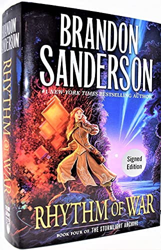 Rhythm of War: Book Four of The Stormlight Archive by Brandon Sanderson (Signed Book)