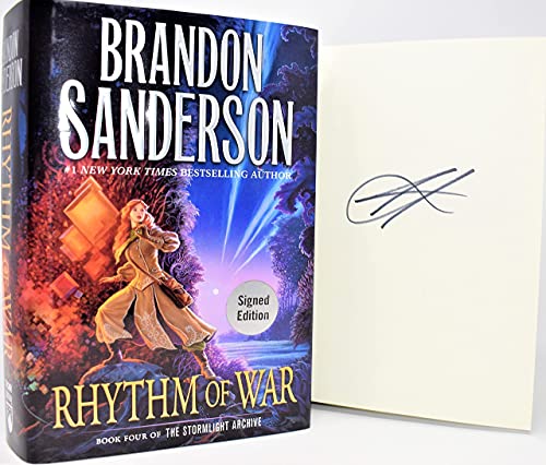 Rhythm of War: Book Four of The Stormlight Archive by Brandon Sanderson (Signed Book)