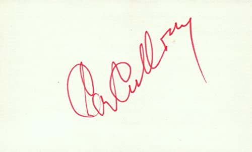 Cab Calloway Singer Musician Dancer Jazz Autographed Signed Index Card JSA COA