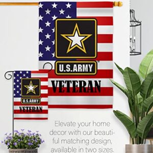 US Army American US Flag Home Decor Armed Forces Rangers Official Licensed United State Military Banner Wall Hanging Veteran Gifts Retire Yard Tapestry Decorative Cemetery Garden Rememberance Made in USA