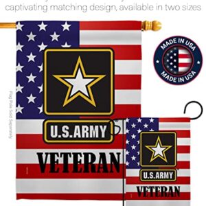 US Army American US Flag Home Decor Armed Forces Rangers Official Licensed United State Military Banner Wall Hanging Veteran Gifts Retire Yard Tapestry Decorative Cemetery Garden Rememberance Made in USA