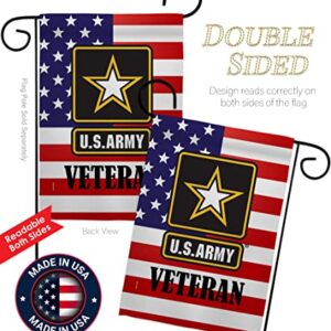 US Army American US Flag Home Decor Armed Forces Rangers Official Licensed United State Military Banner Wall Hanging Veteran Gifts Retire Yard Tapestry Decorative Cemetery Garden Rememberance Made in USA