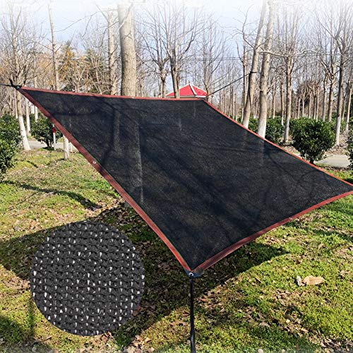 winemana 70% Black Shade Cloth, 10 x 20 FT Durable Mesh Tarp with Grommets, Resistant Garden Sun Shade Netting with Taped Edge for Plant Cover, Greenhouse, Patio, Tomatoes, Chicken Coop, Barn Kennel