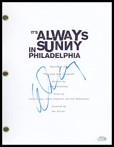 Danny DeVito"It's Always Sunny in Philadelphia" AUTOGRAPH Signed Script B ACOA