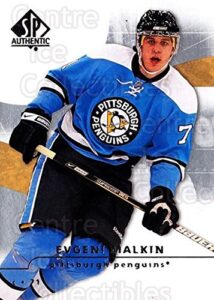 (ci) evgeni malkin hockey card 2008-09 sp authentic (base) 73 evgeni malkin