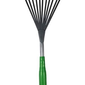 Hand Rake Garden Tool - Small Flower Bed Rake I Garden Hand Rake Perfect Size I Hand Rakes for Picking up Leaves I Comfortable Rake with Hands Gloves I Strong Hand Rakes I The Rake Hands for Gardening