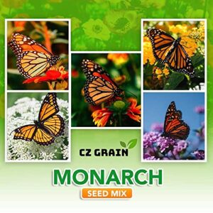 Monarch Butterfly Garden Kit -28 Species of Perennial Milkweed and Wildflower Seeds - If You Grow it Monarchs Will Come - Kids STEM Project - Create a Beautiful Garden Full of Butterflies