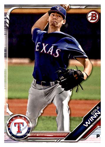 2019 Bowman Prospects #BP-75 Cole Winn Rangers MLB Baseball Card NM-MT