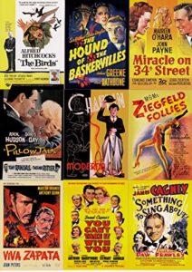 vintage classic movie posters series 2 2009 breygent complete base card set of 72