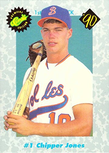 1990 Classic Draft Picks Baseball #1 Chipper Jones Pre-Rookie Card