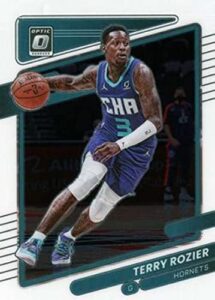 2021-22 donruss optic #22 terry rozier iii charlotte hornets nba basketball trading card