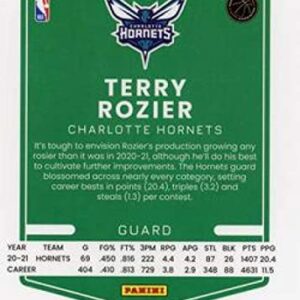 2021-22 Donruss Optic #22 Terry Rozier III Charlotte Hornets NBA Basketball Trading Card