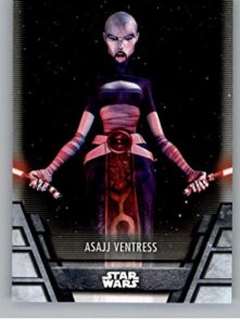 2020 topps star wars holocron series #sep-7 asajj ventress official collectible trading card