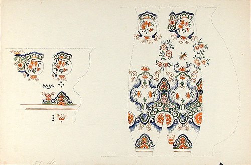 An original design for porcelain