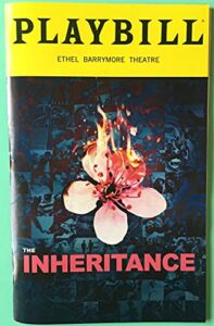 brand new color playbill from the inheritance at the ethel barrymore theatre. starring tony goldwyn lois smith written by matthew lópez broadway 2020