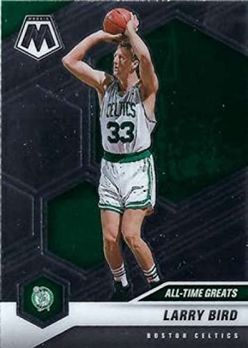 2020-21 Panini Mosaic #295 Larry Bird Boston Celtics Official NBA Basketball Trading Card in Raw (NM or Better) Condition