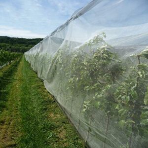 Garden Netting, Plant Covers 10x33Ft Net Ultra Fine Mesh Protection Netting for Vegetable Plants Fruits Flowers Crops Greenhouse Row Cover Raised Bed Barrier Screen Protection Net Cover