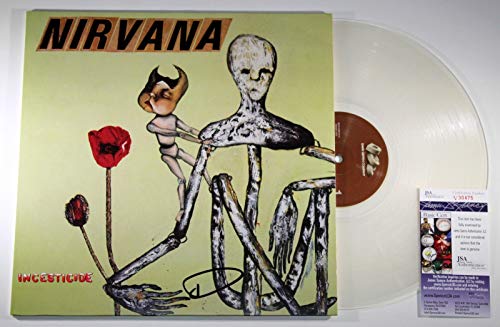 Dave Grohl Signed Nirvana Incesticide Album LP Vinyl Record ORGM-1005 Pallas Pressing w/JSA COA