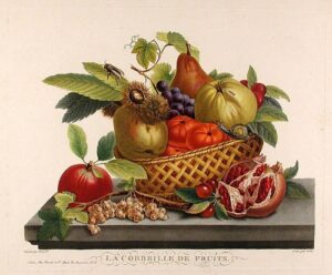 la corbeille de fruits