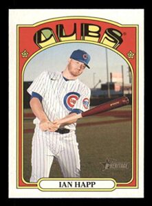 2021 topps heritage #286 ian happ chicago cubs mlb baseball trading card