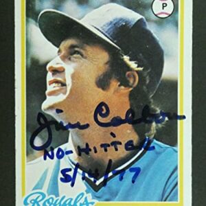 Jim Colborn Signed Baseball Card with JSA COA